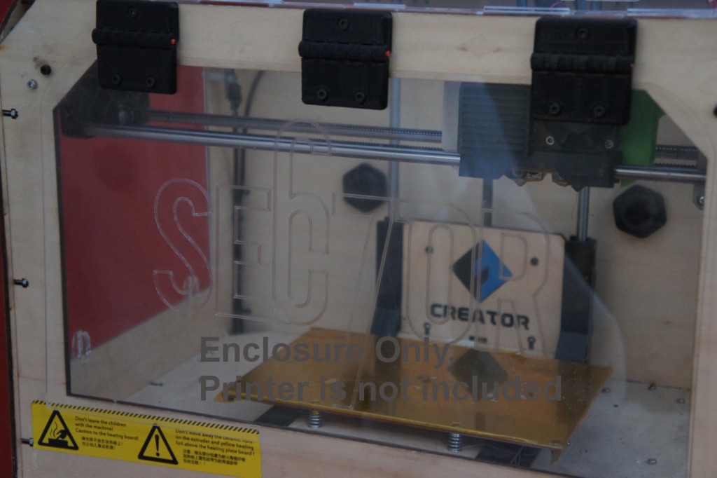 Enclosure for Flashforge Creator 3D Printer & Clones – TabSynth Design ...